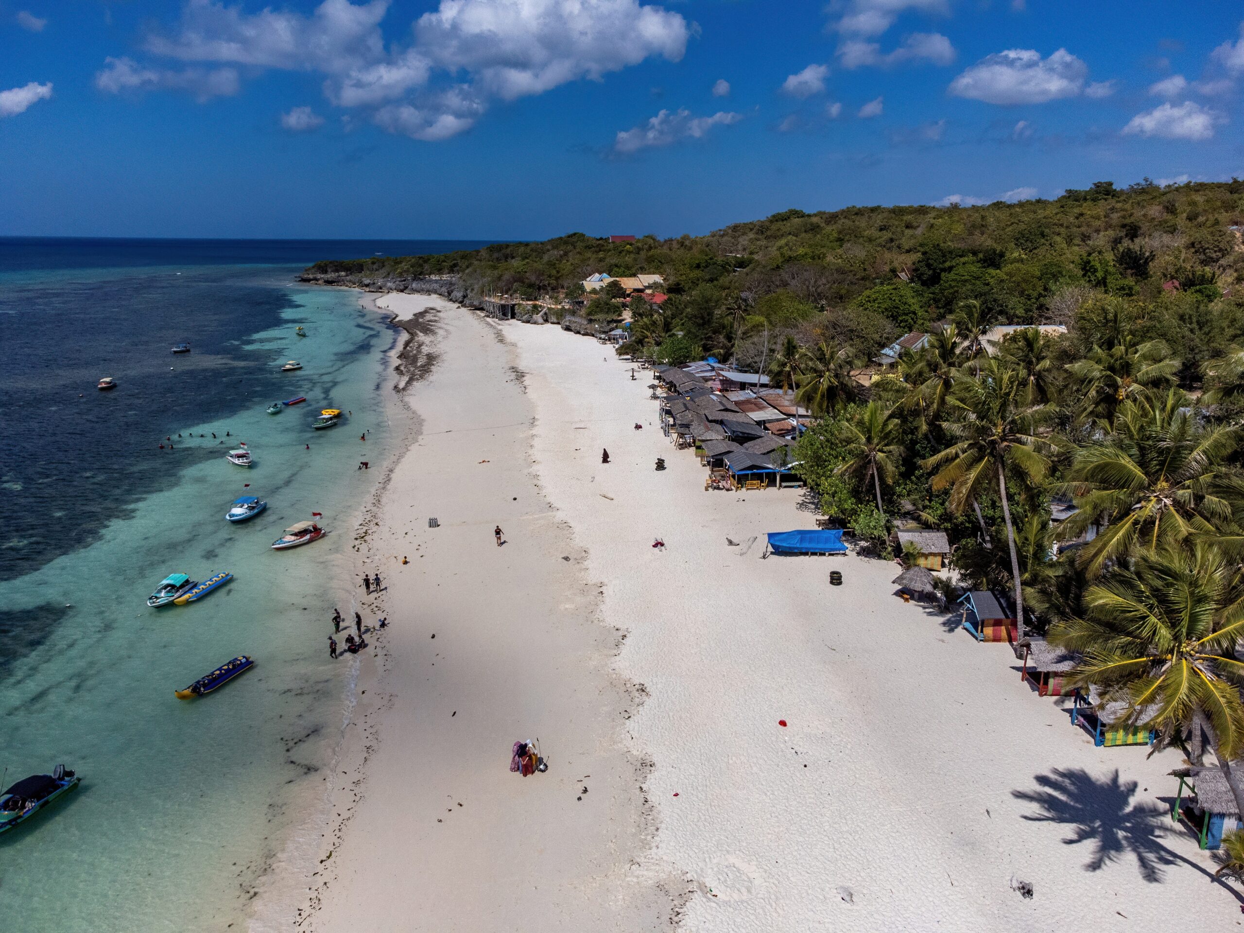 Aerial,View,Of,Bara,Beach,On,The,Bira,Peninsula,,Southernmost - Fleewinter